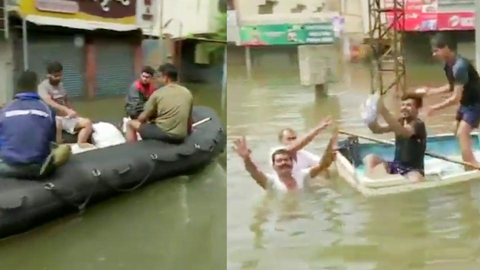 Watch Ndrf Conducts Relief And Rescue Operation In Flood Hit Kolhapur