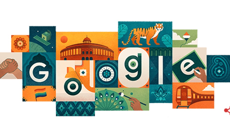 Google celebrates Indian Independence Day with doodle | Latest News India