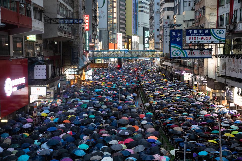 Hong Kong readies for more mass protests after huge, peaceful rally ...