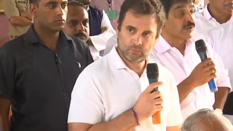 Rahul visits Wayanad, writes to Harsh Vardhan, Nitin Gadkari seeking ...