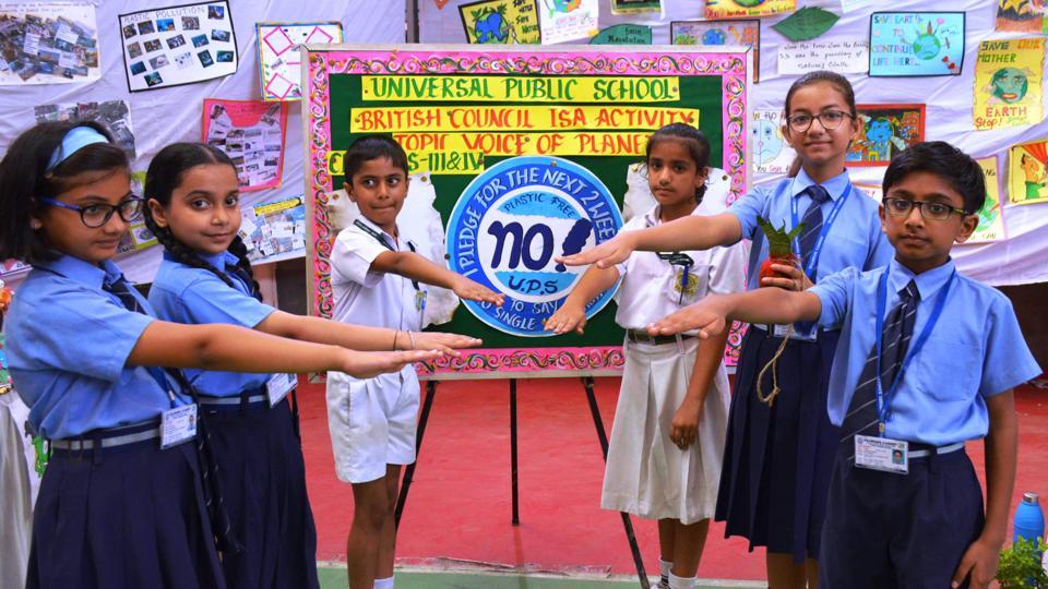 Universal Public school Delhi starts drive against plastics | Hindustan ...