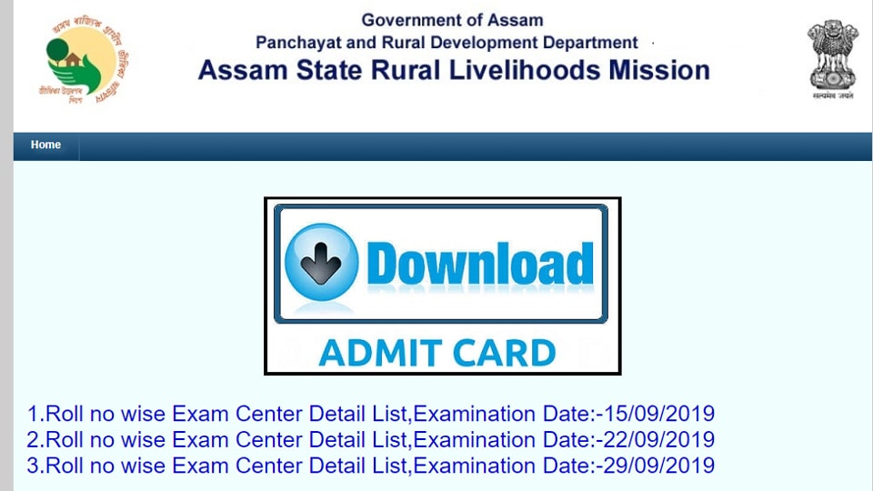 ASRLM admit card 2019 released for recruitment exam of various posts ...
