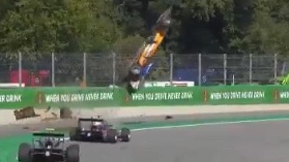 Australian F3 driver Alex Peroni unhurt after car takes flight at Monza ...