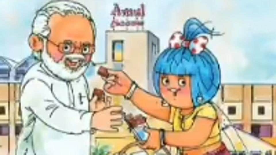 PM Modi 69th Birthday: Here’s how Amul wished Prime Minister Narendra ...