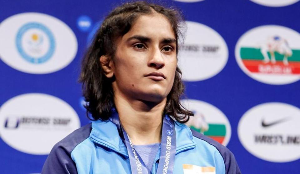 Vinesh Phogat locks Tokyo berth with maiden bronze at World ...