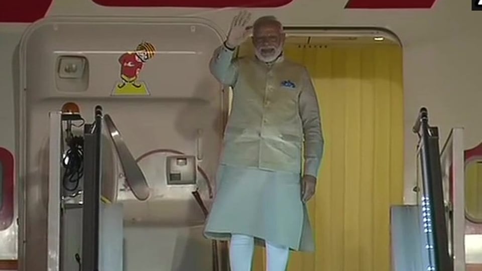 PM Narendra Modi departs for 7-day visit to US to boost bilateral ties ...