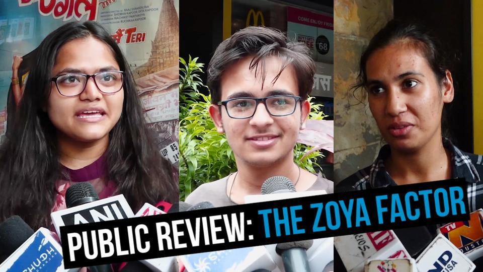 The Zoya Factor public review | Sonam Kapoor | Dulquer Salmaan ...