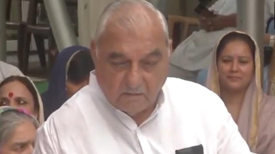 Watch: Former Haryana CM Bhupinder Singh Hooda files nomination | Hindustan Times