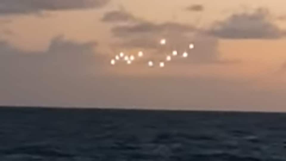 Video of mysterious lights goes viral. ‘Is it UFO,’ wonder people ...