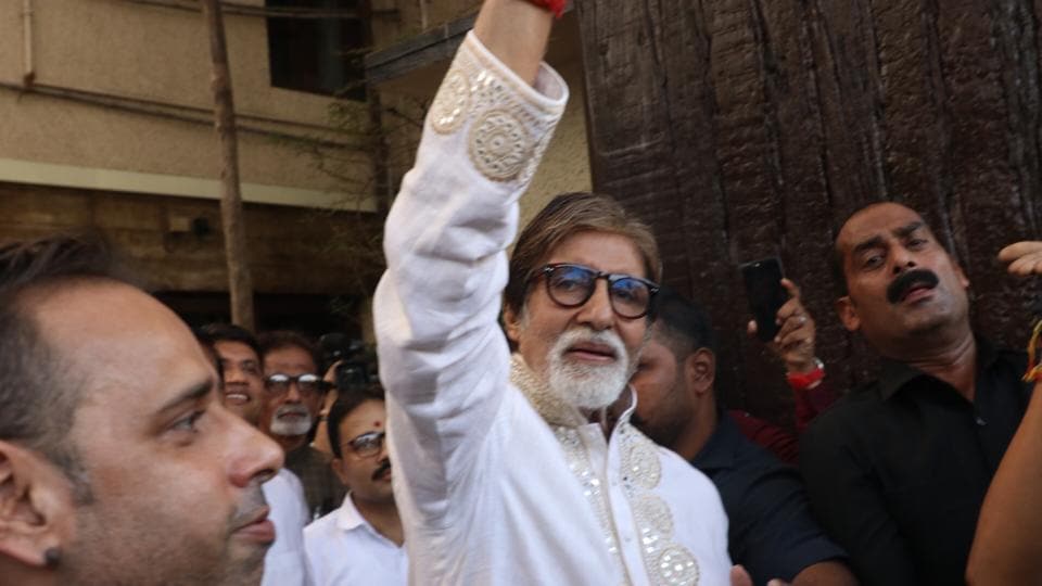 Amitabh Bachchan admitted to Mumbai hospital for a regular check up ...