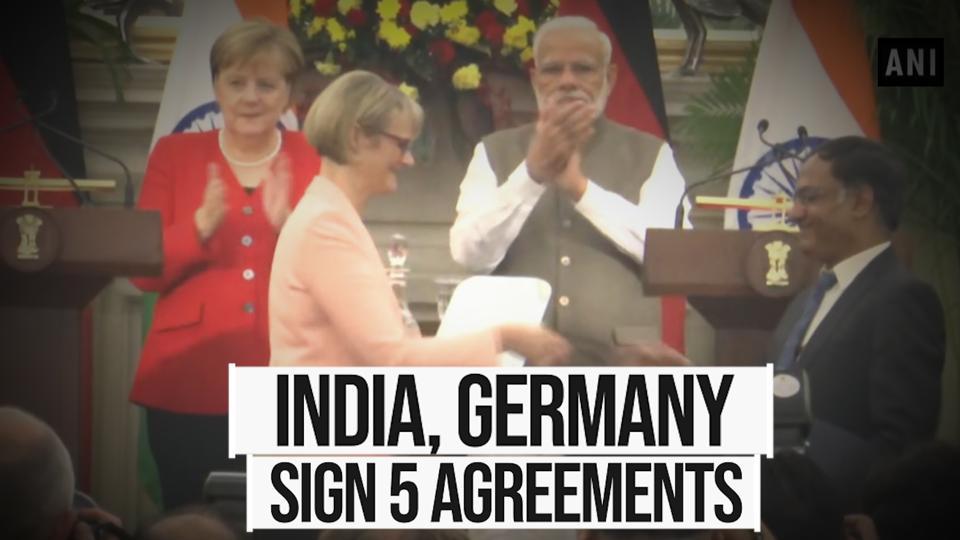 India, Germany sign 5 agreements; Merkel says ‘will work on climate ...