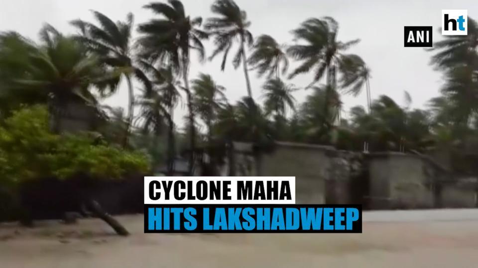 Cyclone Maha batters Lakshadweep, heavy rains likely in Karnataka ...