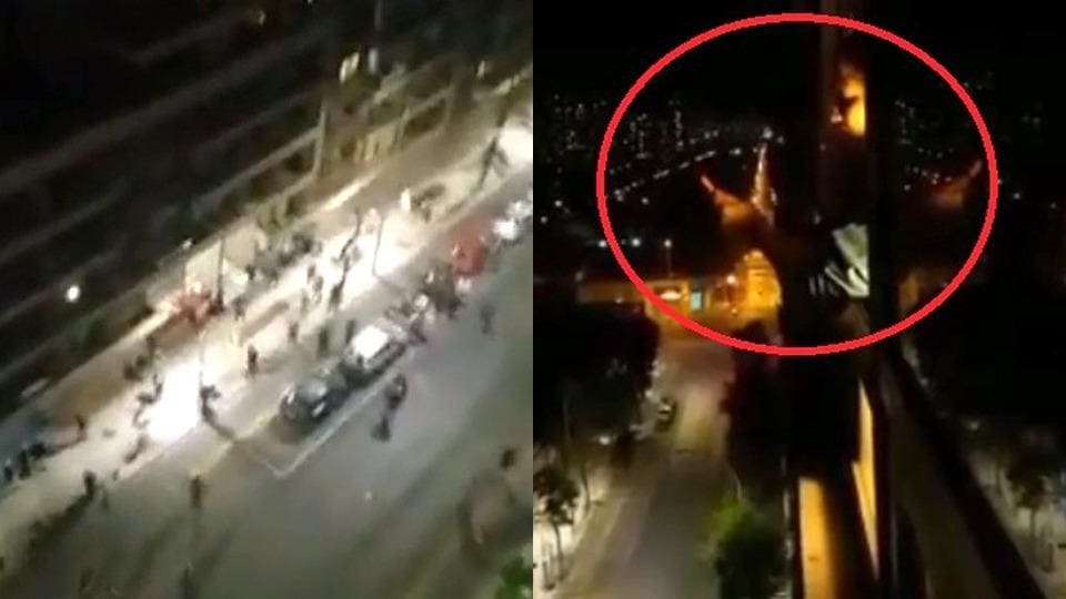 Woman sings from her apartment window at night, this is how her ...