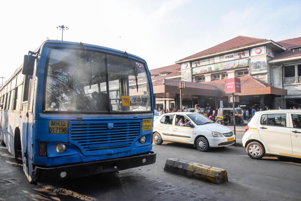 Huge relief to passengers as PMPML bus stop becomes operational inside Pune railway station ...