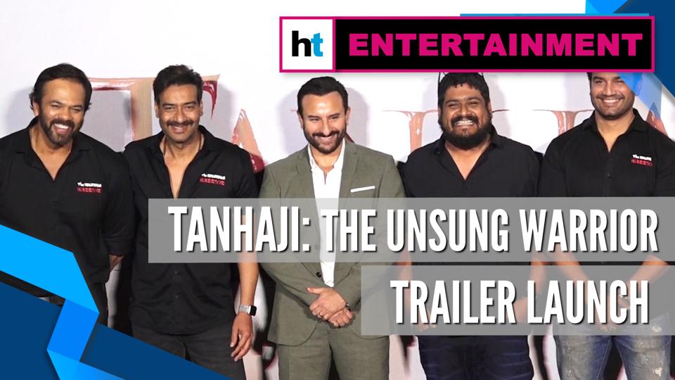 Tanhaji: The Unsung Warrior | Saif Ali Khan & Rohit Shetty are all ...