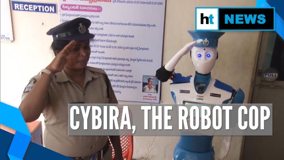 Meet CYBIRA, Visakhapatnam’s robot cop | Hindustan Times