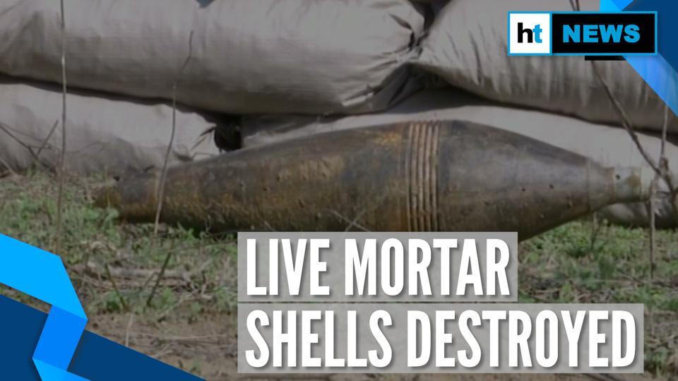 Forces destroy live mortar shells fired by Pakistan in Nowshera, J&K ...