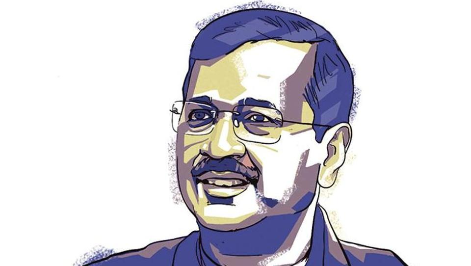 Kejriwal Modi Cartoon