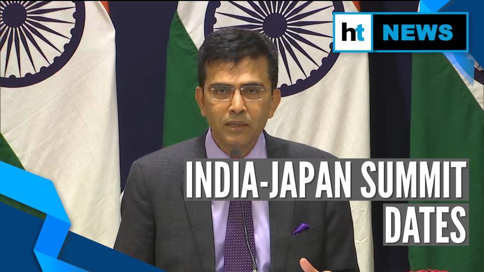 India-Japan Summit from December 15-17: Raveesh Kumar | Hindustan Times
