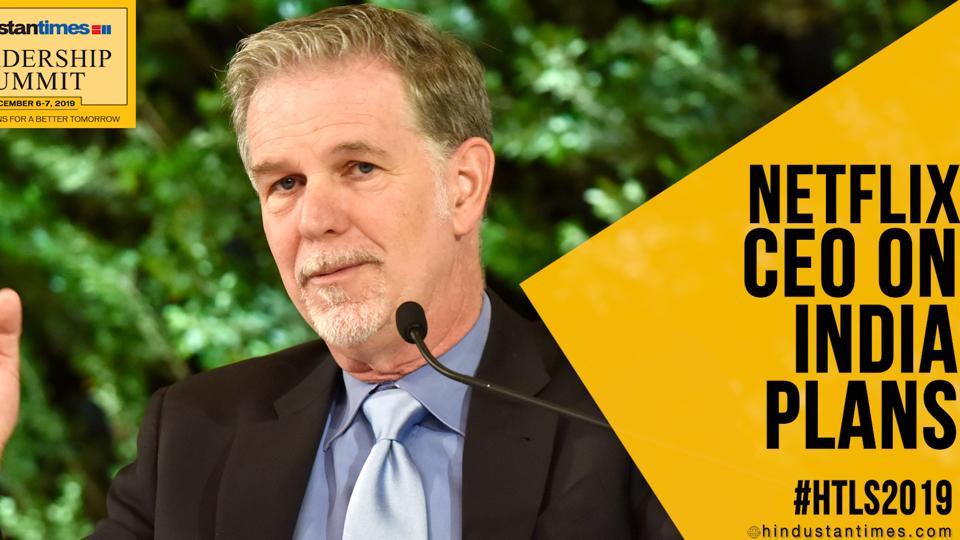 Watch: Netflix CEO reveals Rs 3000 crore plan for India at HTLS 2019 ...