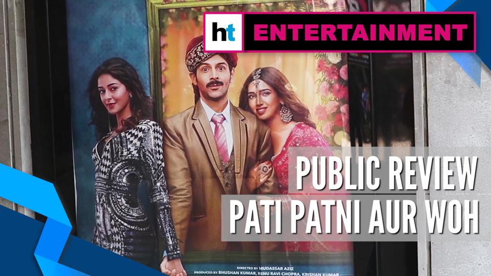 Pati Patni Aur Woh | Public Review | Kartik Aaryan | Bhumi Pednekar | Ananya Panday | Hindustan ...