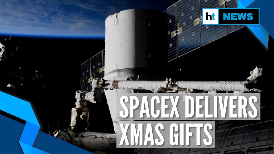 SpaceX’s Dragon delivers Christmas gifts to International Space Station ...