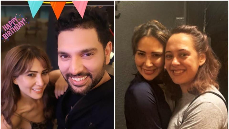 Kim Sharma wishes ex-boyfriend Yuvraj Singh on birthday, cheers for his ...