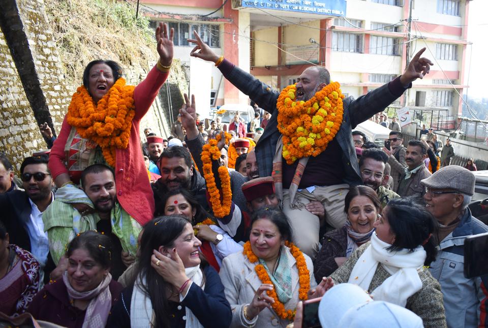Shimla gets new mayor, deputy mayor | Hindustan Times
