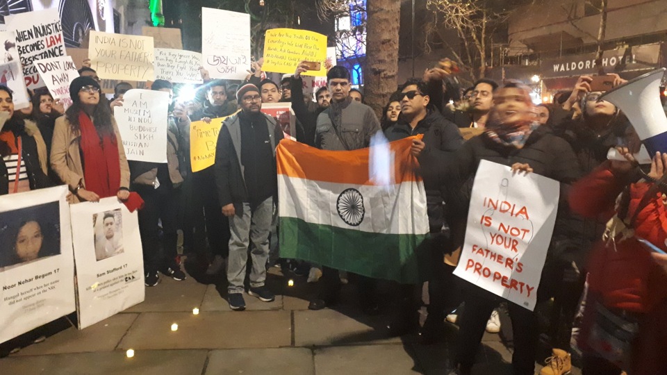 Students, others stage protest against Citizenship Amendment Act in ...