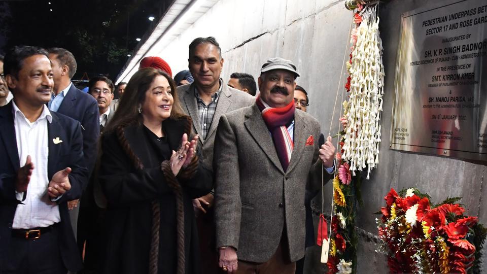 Chandigarh’s first pedestrian underpass between Rose Garden and Sector ...