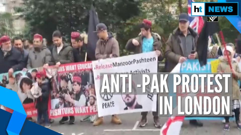 Pashtuns protest outside Pakistan embassy in London over activist’s ...