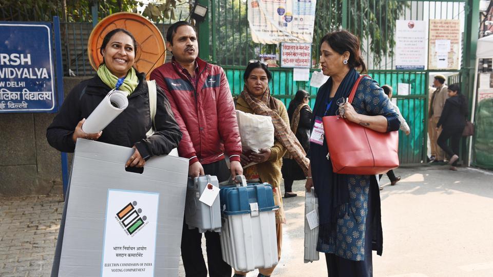 Delhi Elections 2020| Delhi CEO expects huge turnout as Capital gets ...