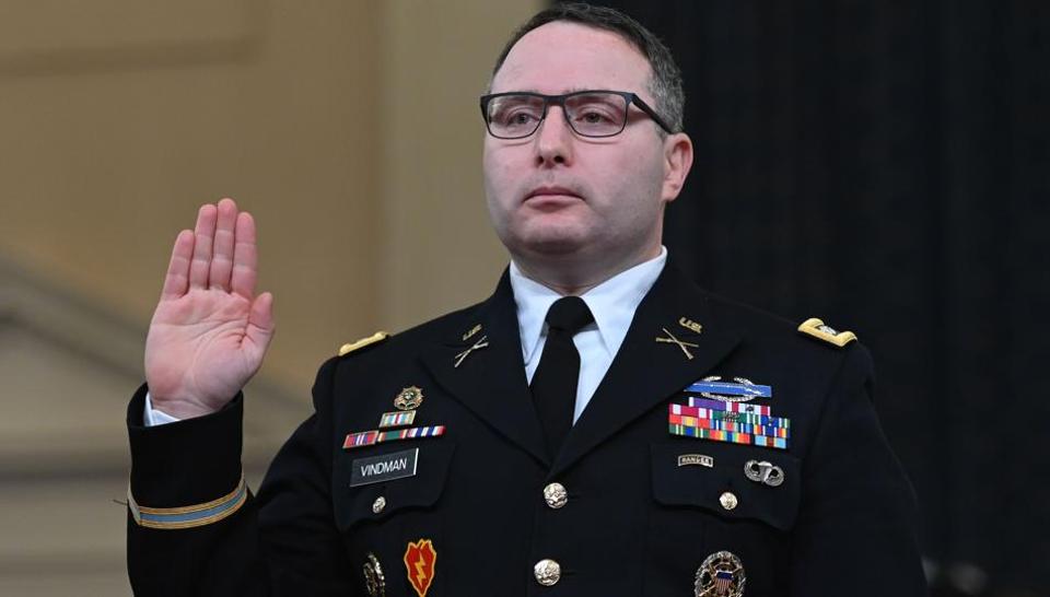Donald Trump ousts army officer who testified against him in ...
