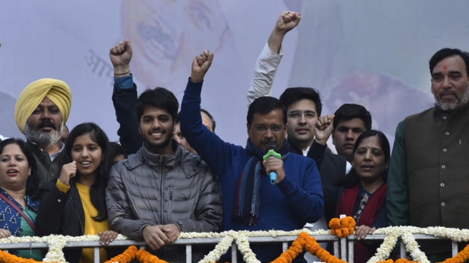 Delhi Election Result 2020 Highlights | AAP makes clean sweep, wins 62 ...
