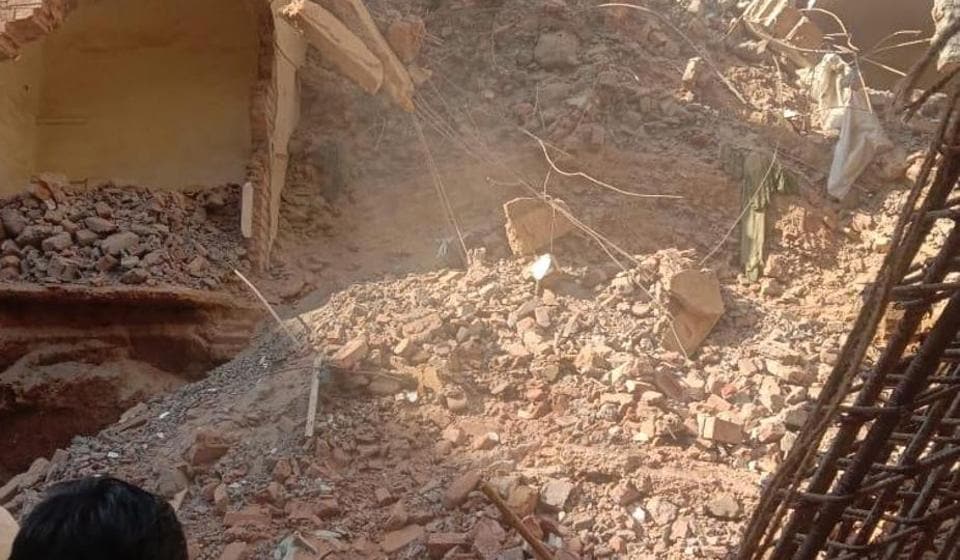 1 missing, 1 rescued as under-construction building collapses in Delhi ...
