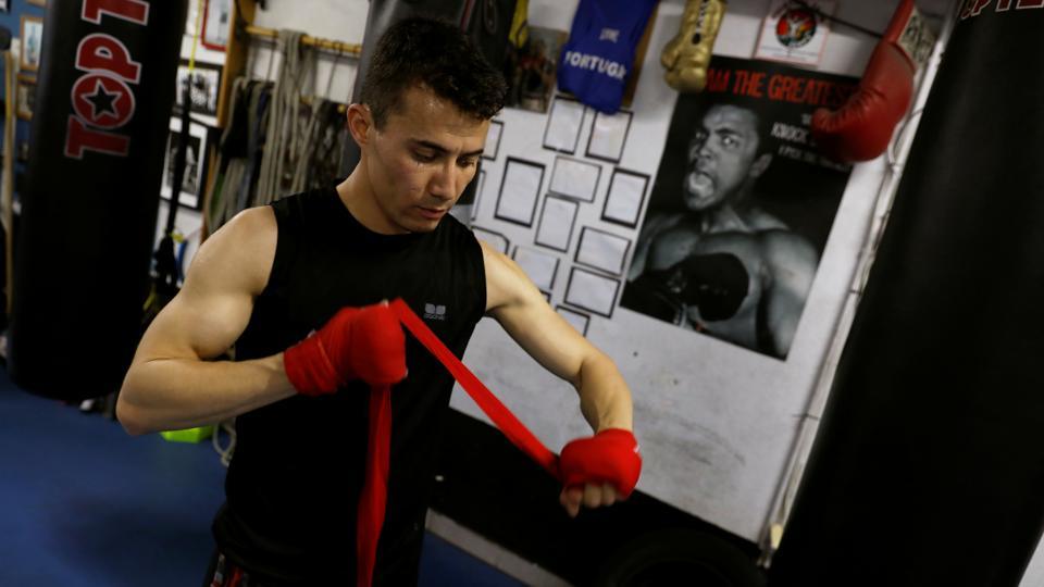 Afghan refugee pursues his dream of boxing in Tokyo | Hindustan Times