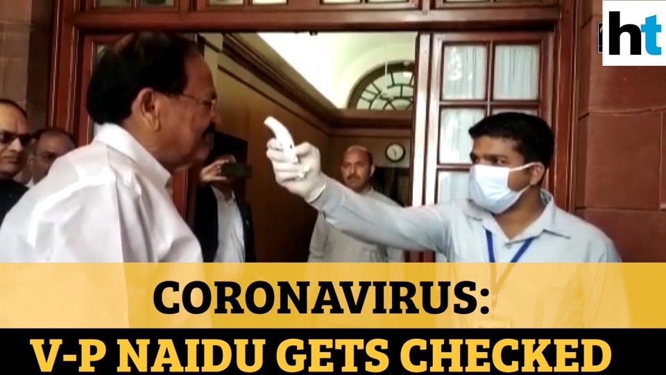 Coronavirus: Vice-President checked outside office; debate over masks ...