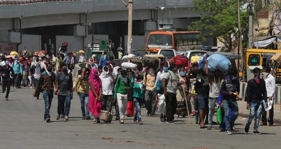 Migrant labourers freed from isolation centre at Bihar border following ...