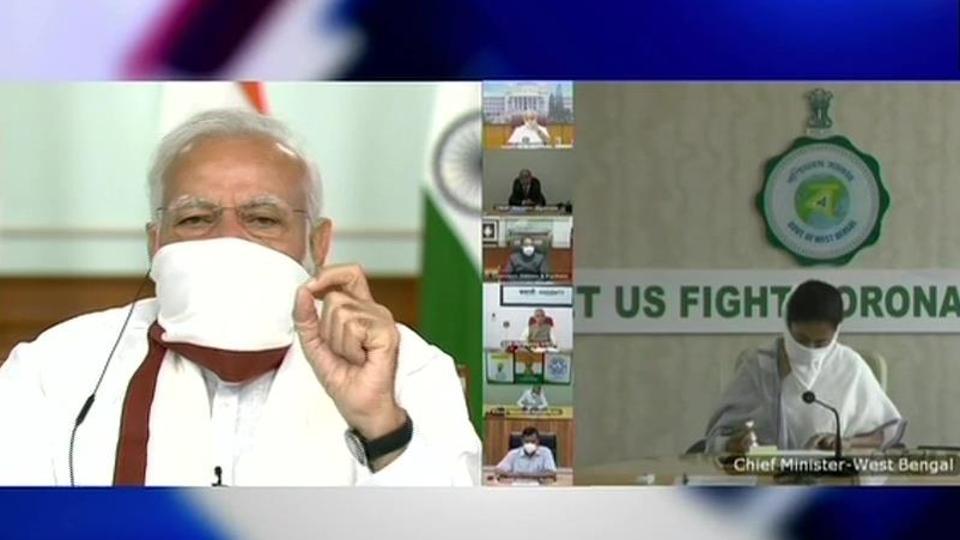 Covid-19 update: PM Modi wears mask, so do chief ministers during ...