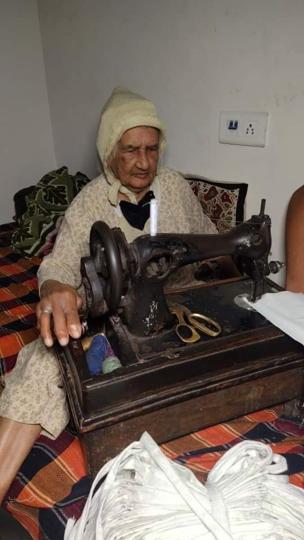 At 93, Karnal’s Vidyavanti joins fight against Covid with her 7 decades ...