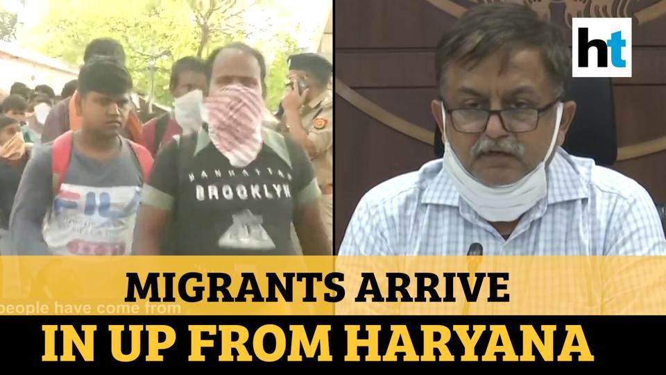 UP starts bringing back migrant workers, over 2,000 arrive from Haryana ...