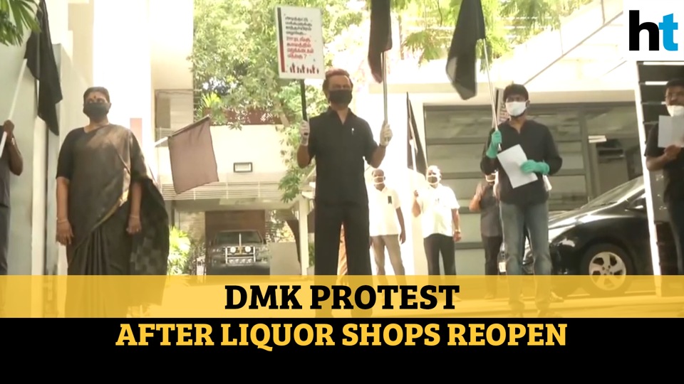 DMK’s MK Stalin protests after liquor shops open in Tamil Nadu amid ...