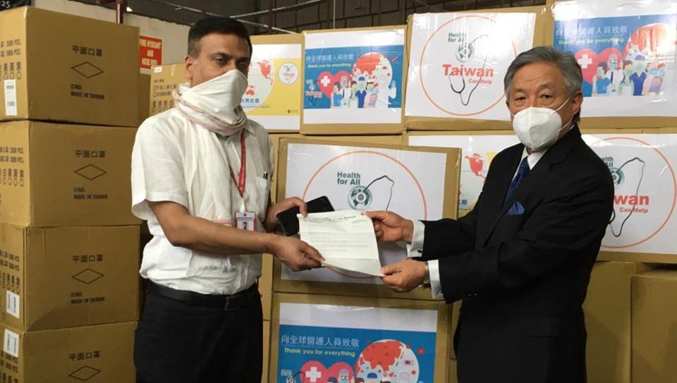 Taiwan donates 1 million face masks to protect Indian medical personnel ...