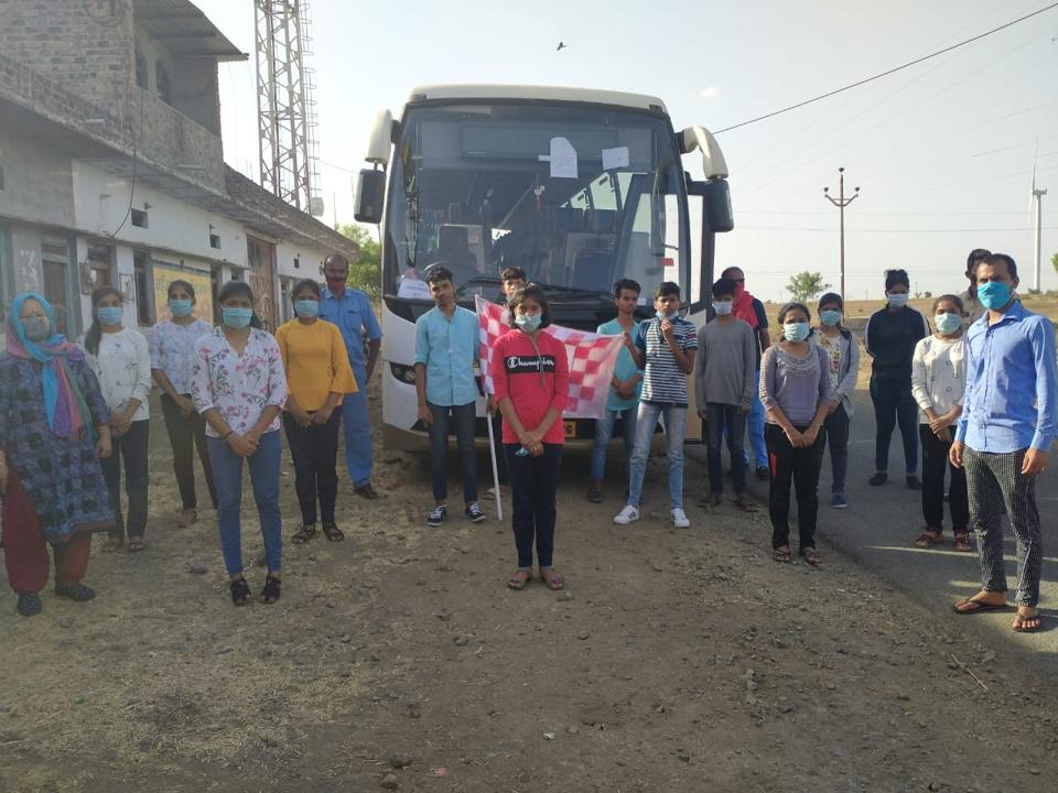 Goa govt bus covers 2,800km to pick up migrants from Bengal | Latest ...