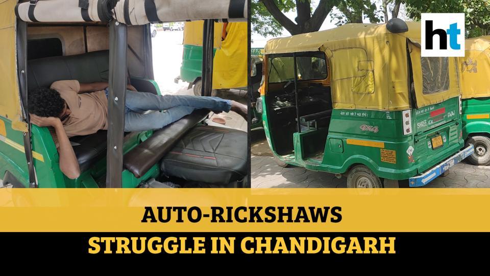‘No passengers’: Chandigarh’s auto rickshaws struggle to restart in ...