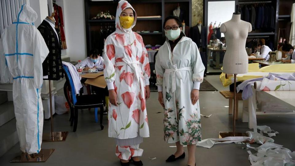 Protection in style: Chinese designer makes silk coronavirus masks with ...
