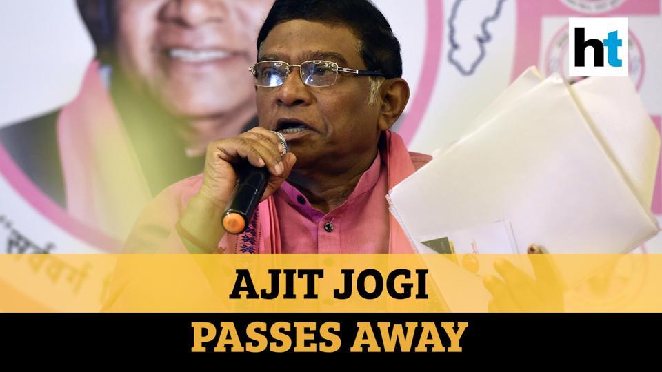 Chhattisgarh’s first CM Ajit Jogi passes away; President, PM Modi pay ...