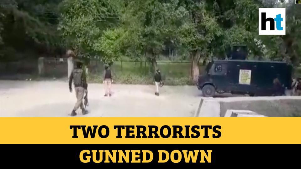 Two terrorists killed in encounter with security forces in J&K’s Kulgam | Hindustan Times