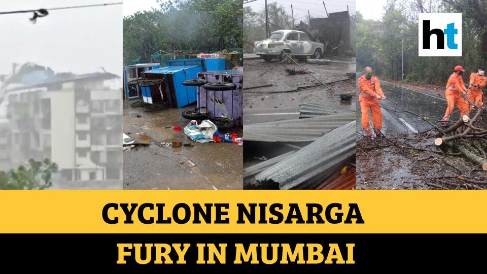 Cyclone Nisarga: Rooftops blown away, trees uprooted, vehicles damaged ...