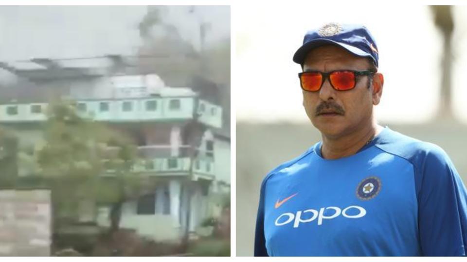 ‘Ferocious’: Ravi Shastri shares clip of Cyclone Nisarga causing havoc ...